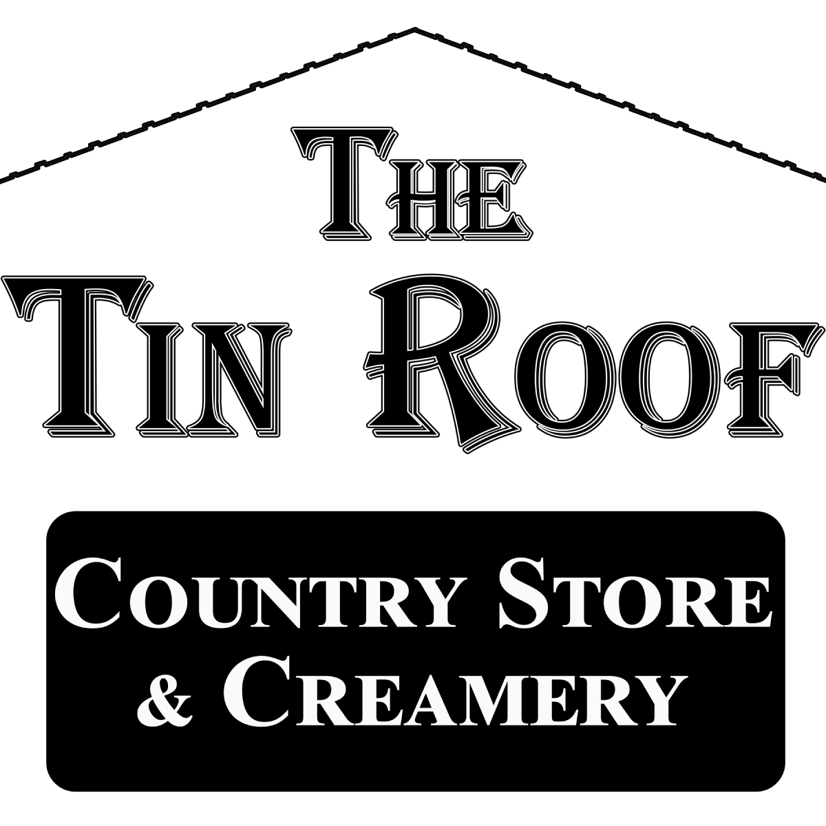 The Tin Roof Country Store & Creamery logo